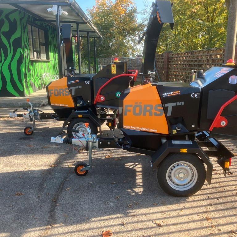Häcksler Schredder Först TT6 750kg bis 15cm - Gartenzebra